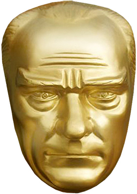 28 cm Alüminyum Atatürk Maskı