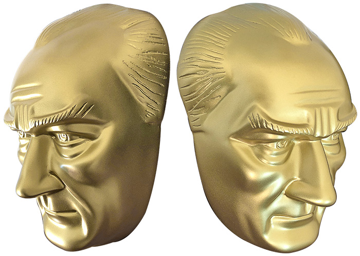 40 cm Fiberglass Atatürk Maskı