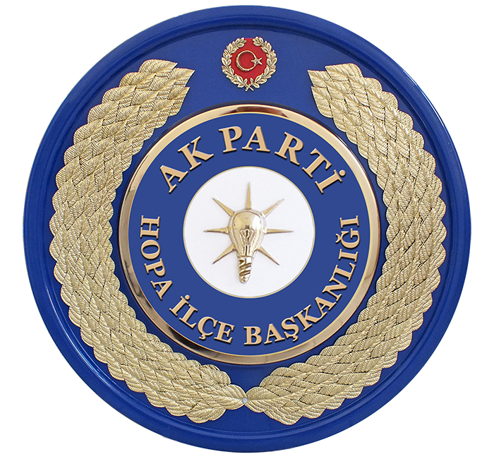 AKP Ak Part Metal Tören Çelenkleri